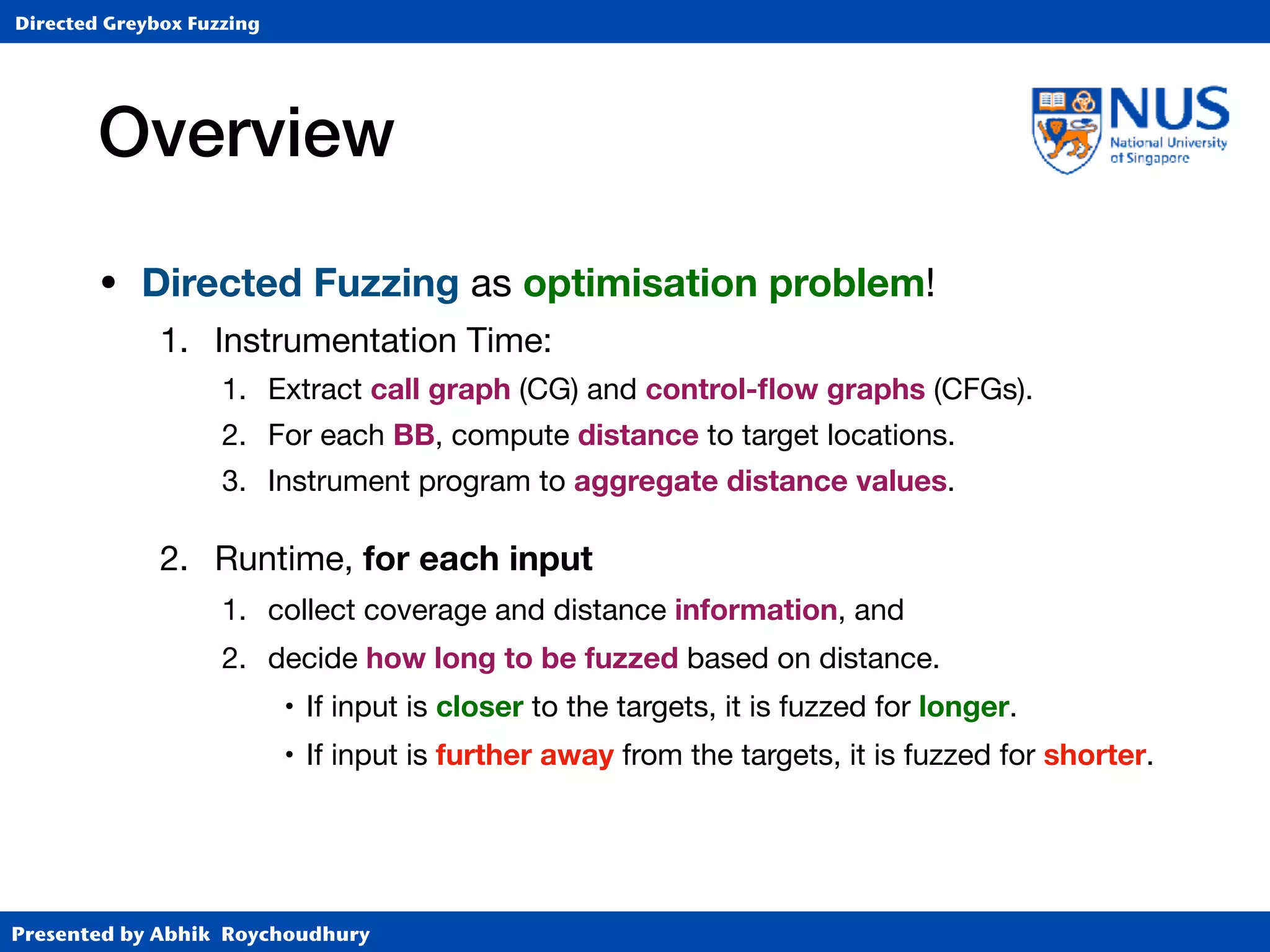 AFLGo: Directed Greybox Fuzzing | PDF