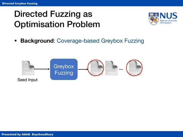 AFLGo: Directed Greybox Fuzzing | PDF