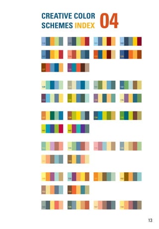 240 ชุดสีพร้อมใช้ - Creative Color Schemes (creativecolorschemes.com) | PDF