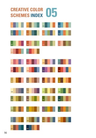 240 ชุดสีพร้อมใช้ - Creative Color Schemes (creativecolorschemes.com) | PDF
