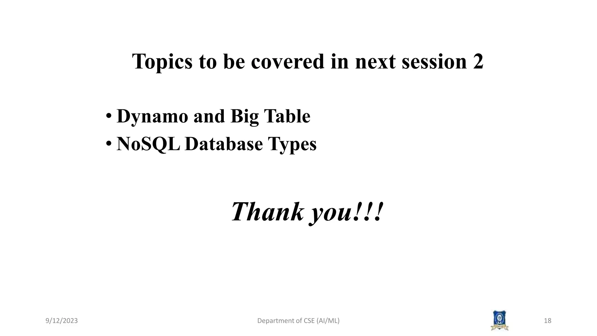 Session 1 Introduction to NoSQL.pptx