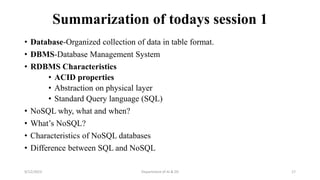 Session 1 Introduction to NoSQL.pptx