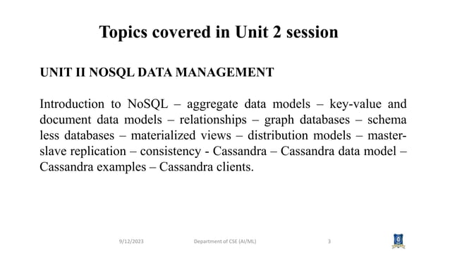 Session 1 Introduction to NoSQL.pptx