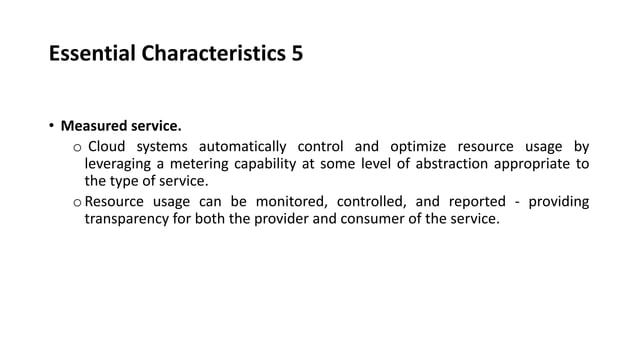 CCS335 - Cloud architecture model and infrastructure | PPTX
