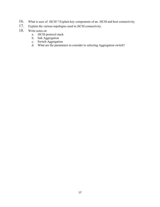 CCS367-STORAGE TECHNOLOGIES QUESTION BANK.doc