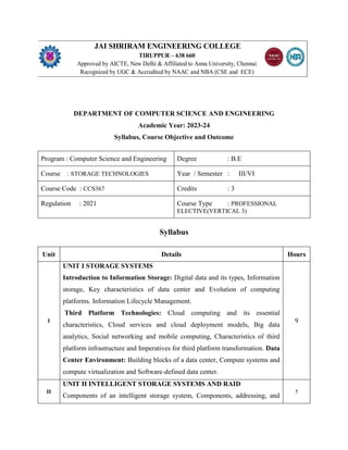 CCS367- STORAGE TECHNOLOGIES SYLLABUS.docx