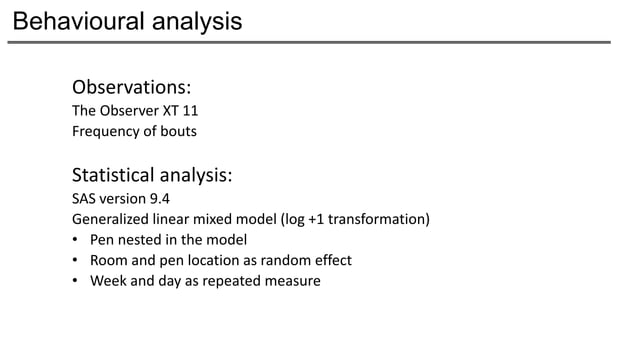 Stereotypic behavour in broiler breeders affected by alternative ...