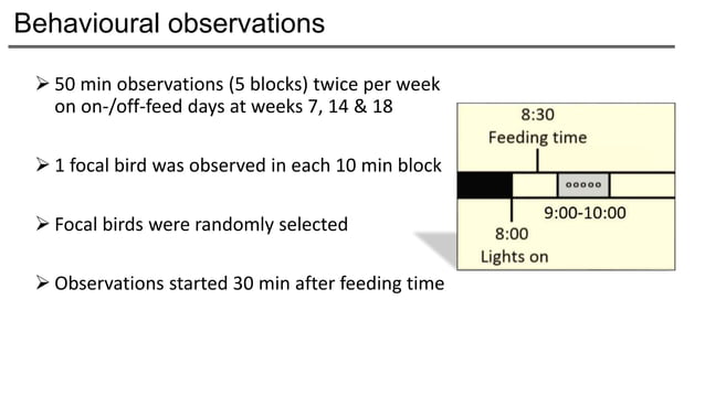 Stereotypic behavour in broiler breeders affected by alternative ...