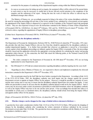 Ccs (cca) rules | PDF