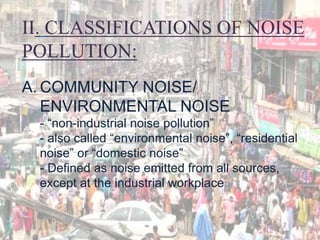 Ccsci noise pollution (dawn) | PPT