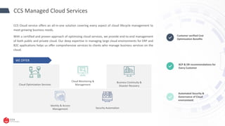 Cloud Migration - CCS Technologies (P) Ltd. | PPT