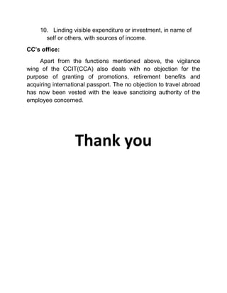 Ccs conduct rules.do and donot.vigilance aspect.bose