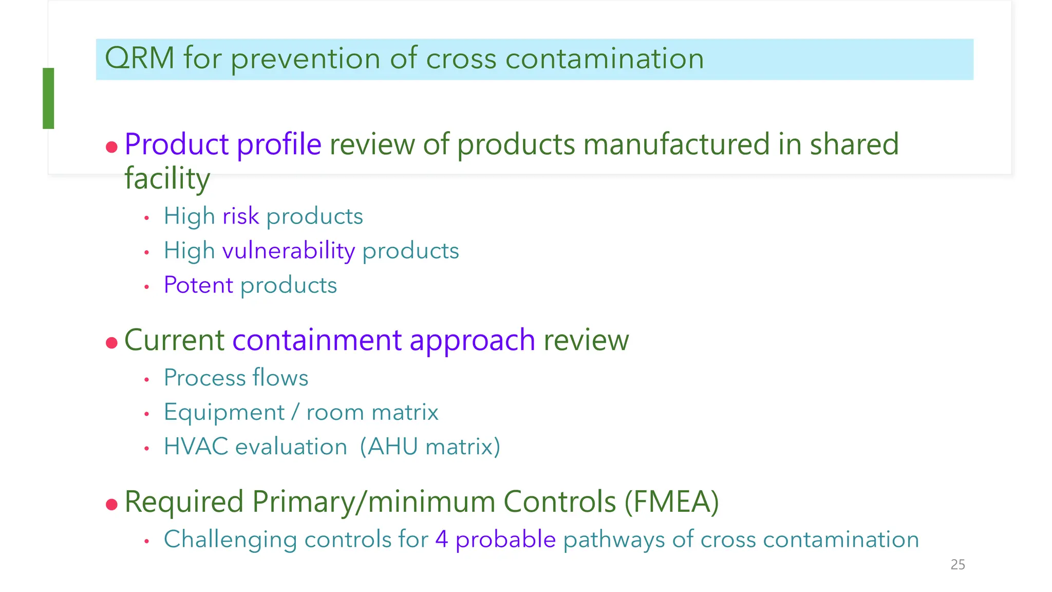 CCS Contamination Control Strategy Presentation.pdf | Indoor ...