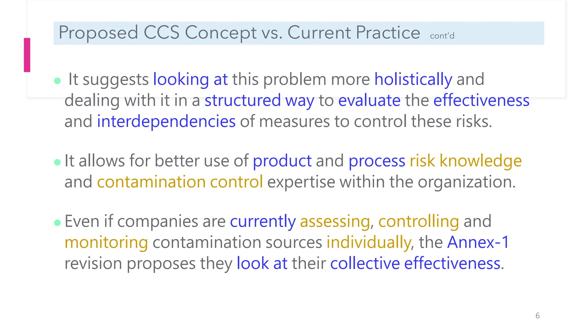 CCS Contamination Control Strategy Presentation.pdf | Indoor ...