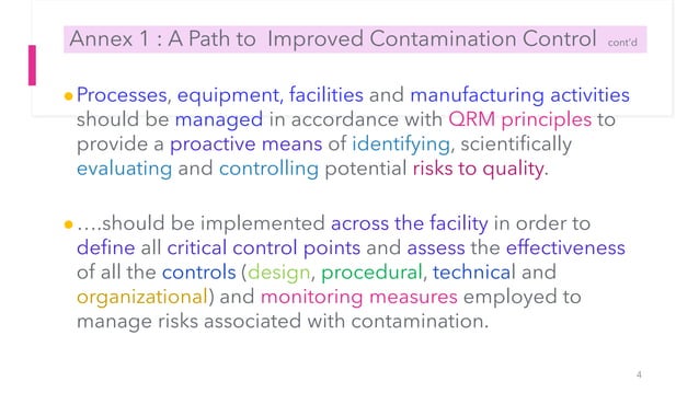 CCS Contamination Control Strategy Presentation.pdf | Indoor ...
