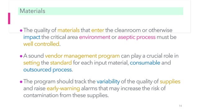 CCS Contamination Control Strategy Presentation.pdf | Indoor ...