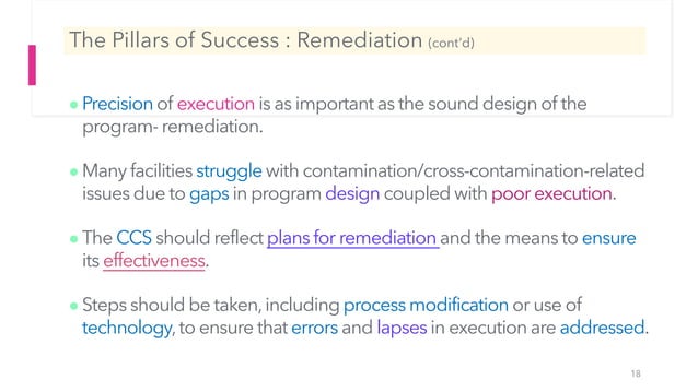 CCS Contamination Control Strategy Presentation.pdf | Indoor ...