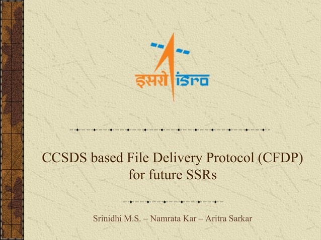 Ccsds based file delivery protocol (cfdp) v1p3 | PDF