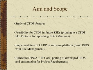 Ccsds based file delivery protocol (cfdp) v1p3 | PDF