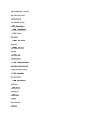 CCSE test plan | PDF