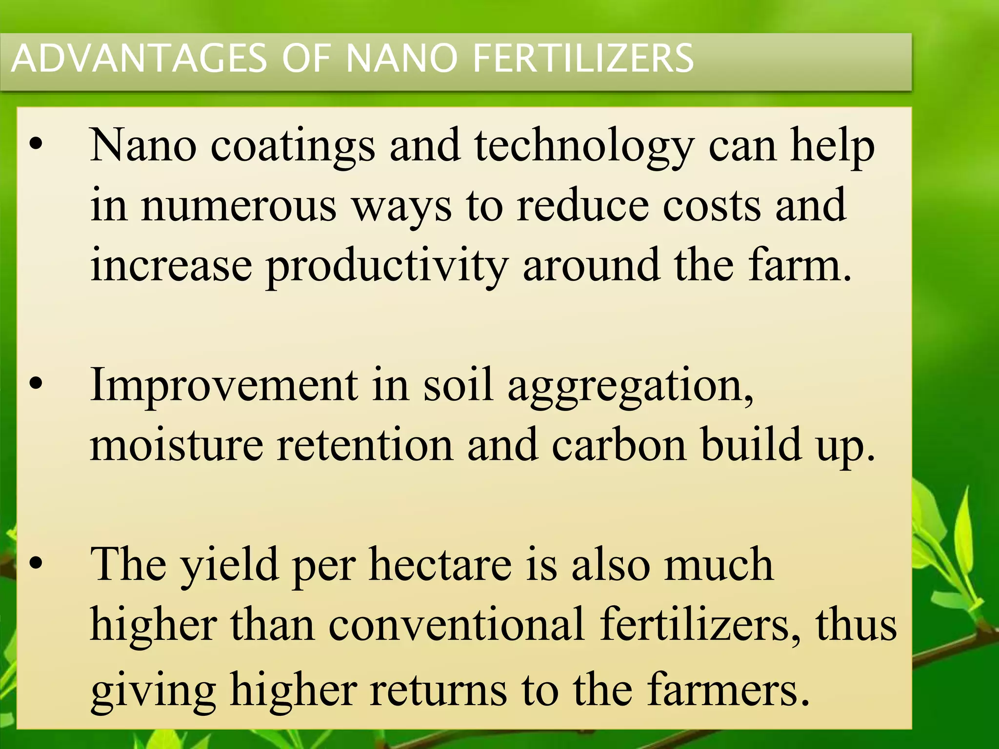 nano-fertilizer | PPTX