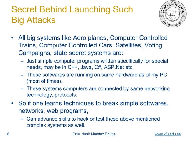 Introduction to Ethical Hacking | PPT