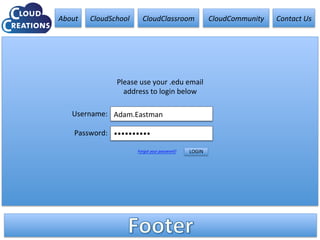 CC Site Prototype | PPT | Free Download