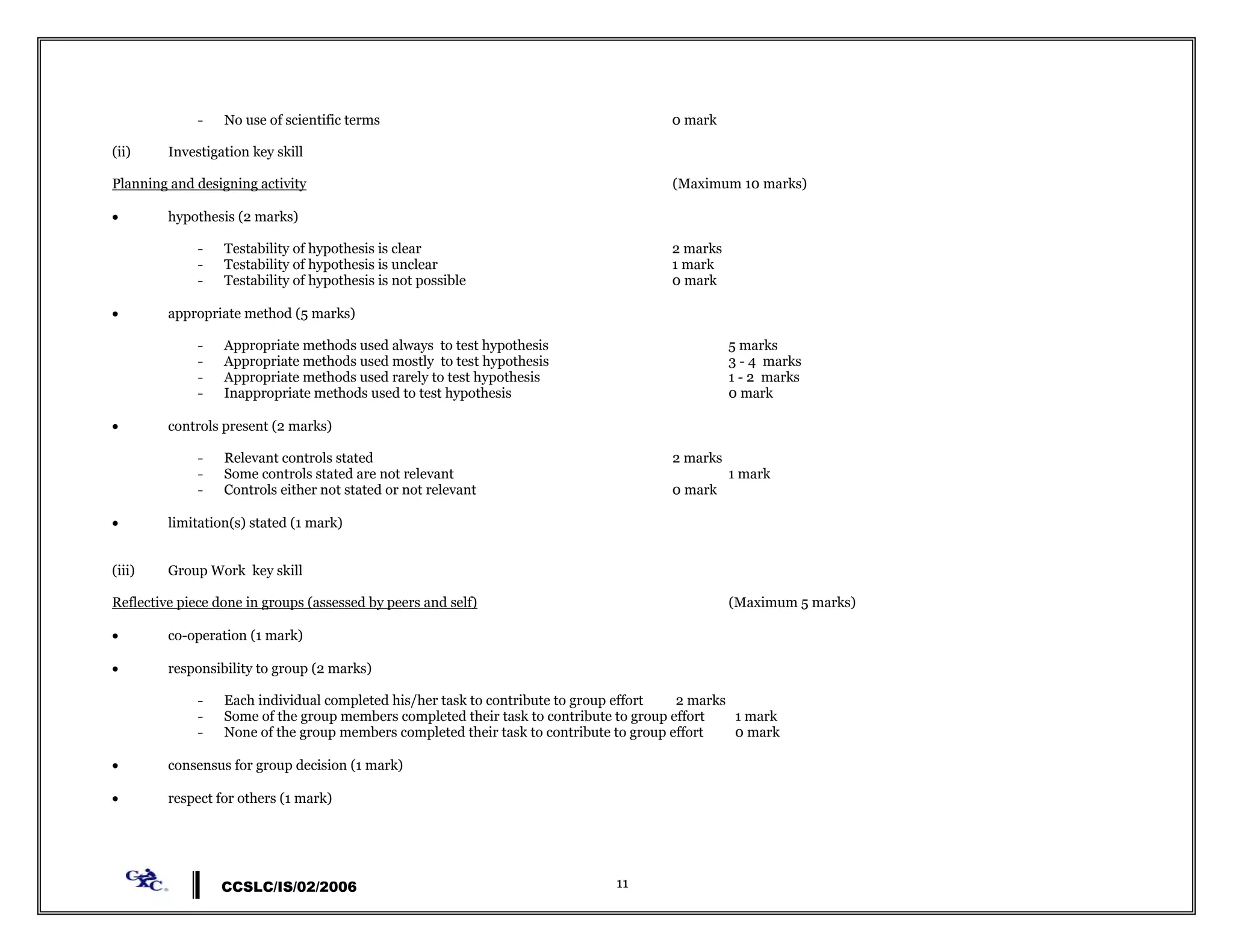 Ccslc syllabus (integrated science) Leroy walker | PDF