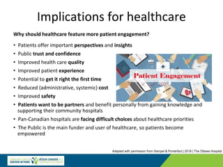 Why Patient Engagement is Imperative: Implications for research ...