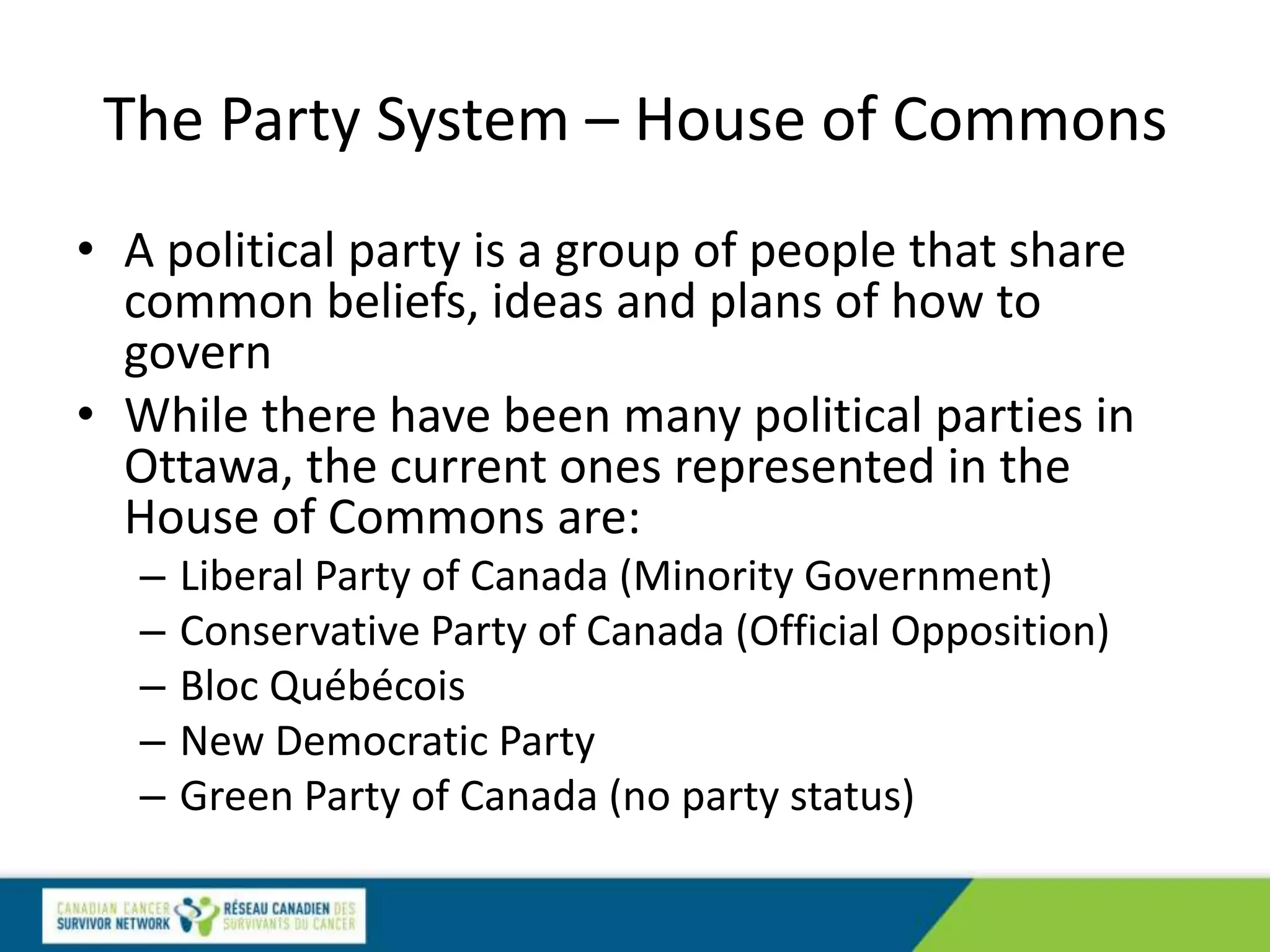 How the Government Works in Canada | PPTX