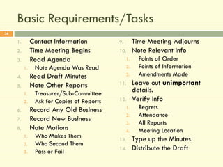 All About Meeting Minutes | PPTX