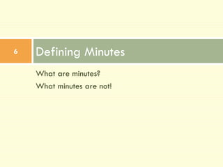 All About Meeting Minutes | PPTX