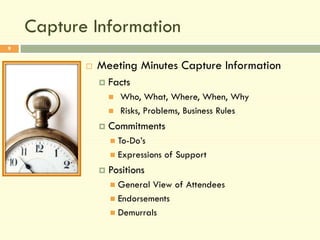 All About Meeting Minutes | PPTX