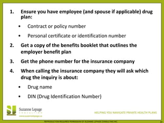 Understanding your health insurance at work | PPT