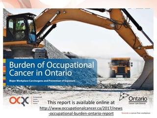 Understanding the Major Workplace Causes of Cancer in Canada | PPTX