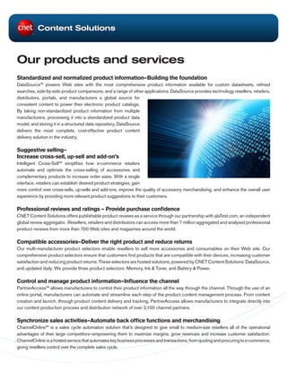 CNET Content Solutions - Products | PDF