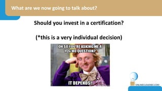 Cloud security certifications landscape | PPTX