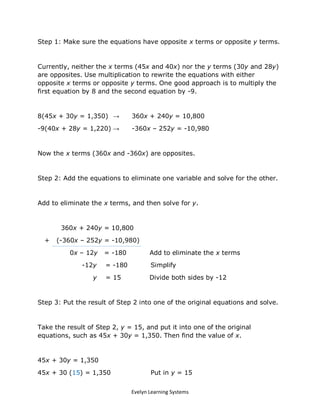 Ccss.math.content.8.ee.c.8b sample question | PDF