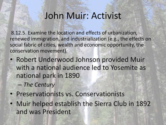 Exploring John Muir letters on Calisphere | PPTX | Geography | Science