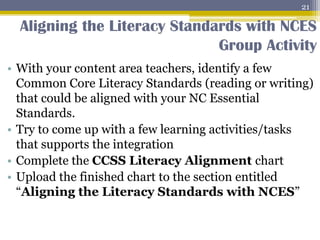CCSS Literacy Standards | PPTX