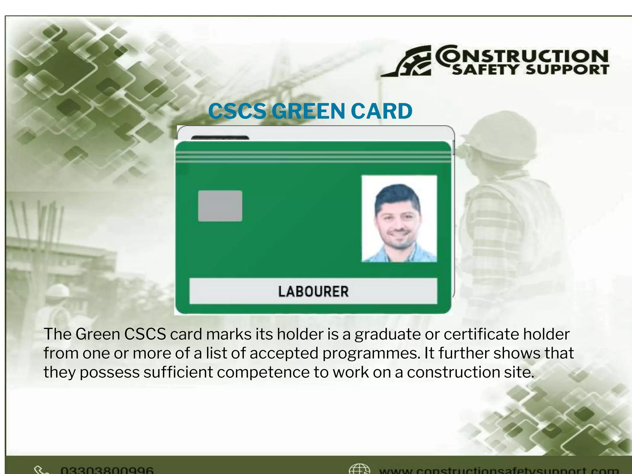 Enhancing Construction Site Safety: One day Health & safety online CSCS ...