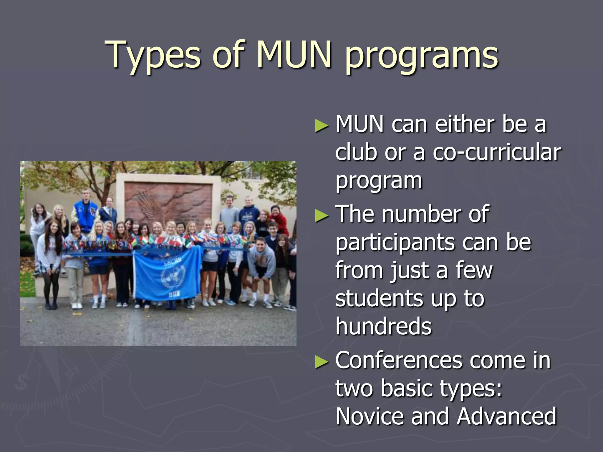 Ccss what is mun | PPTX