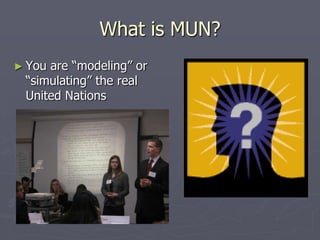 Ccss what is mun | PPTX