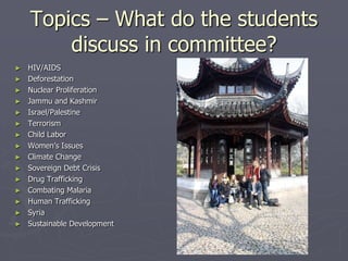 Ccss what is mun | PPTX