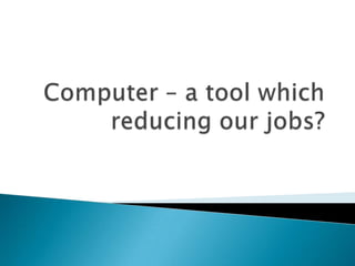 Ccst9003 – everyday computing and the internet | PPT