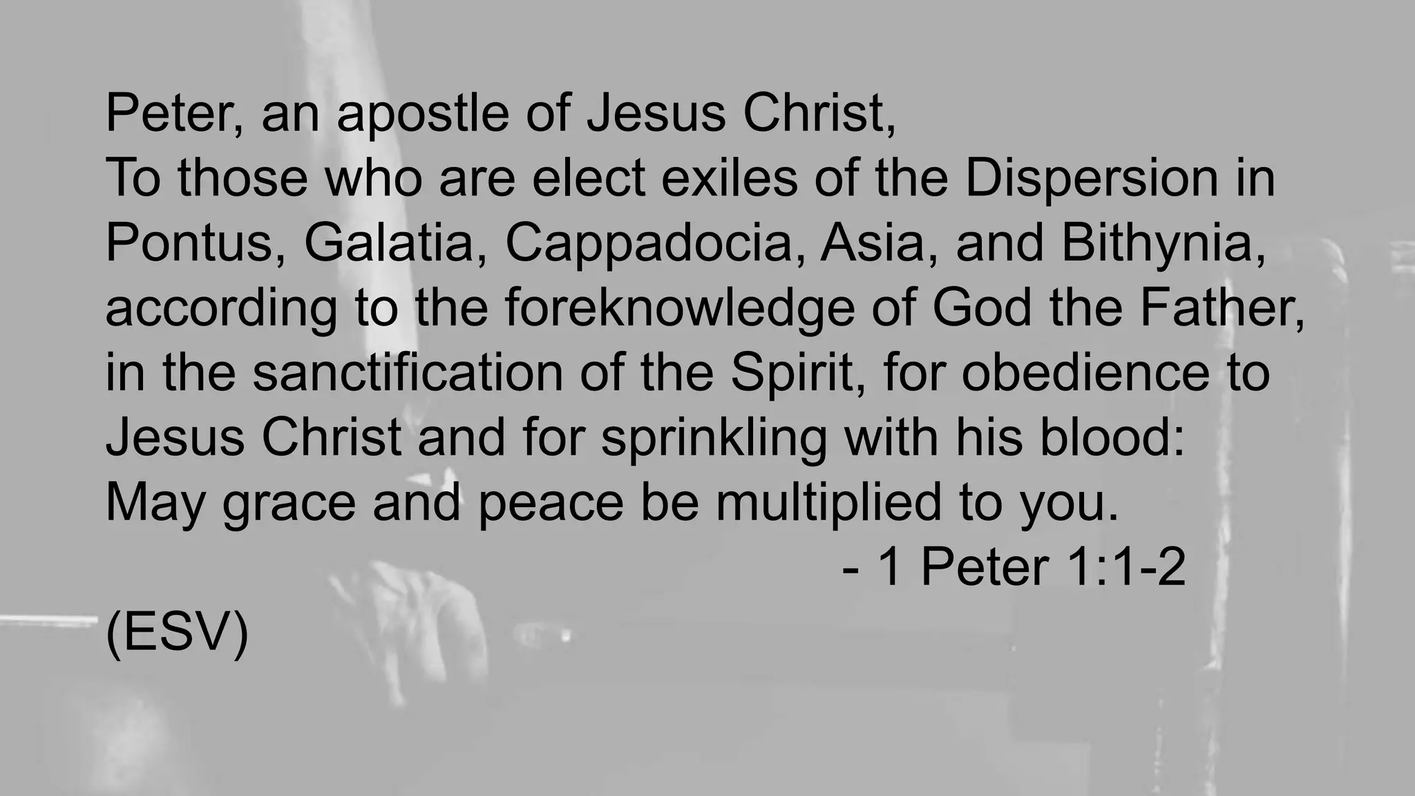 A Living Hope (1 Peter 1:1-12) | PPTX