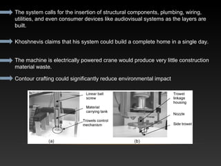 CONTOUR CRAFTING TECHNOLOGY | PPT | Civil Engineering Industry | Industries