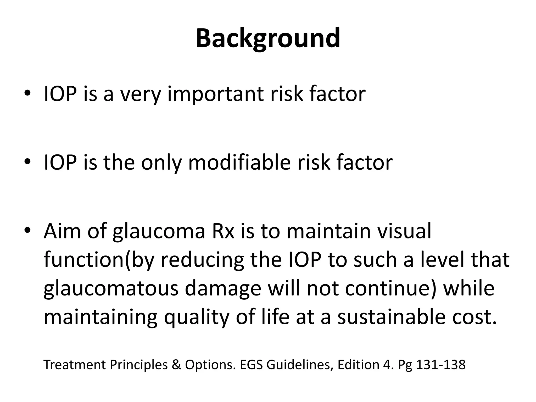 CCT and TARGET PRESSURE in Glaucoma Management - Pfizer Symposium.pptx