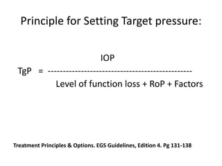 CCT and TARGET PRESSURE in Glaucoma Management - Pfizer Symposium.pptx