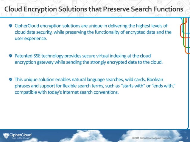 CipherCloud Technology Overview: Encryption | PPTX | Cloud Computing | Internet